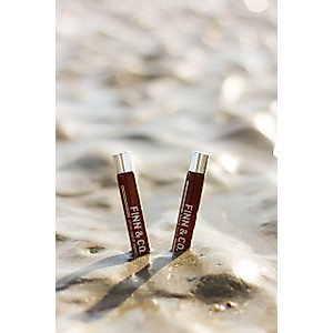 FINN & CO. White Sand Luxury Rollerball Fragrance Oil for Women and Men (.34 oz / 10 mL)