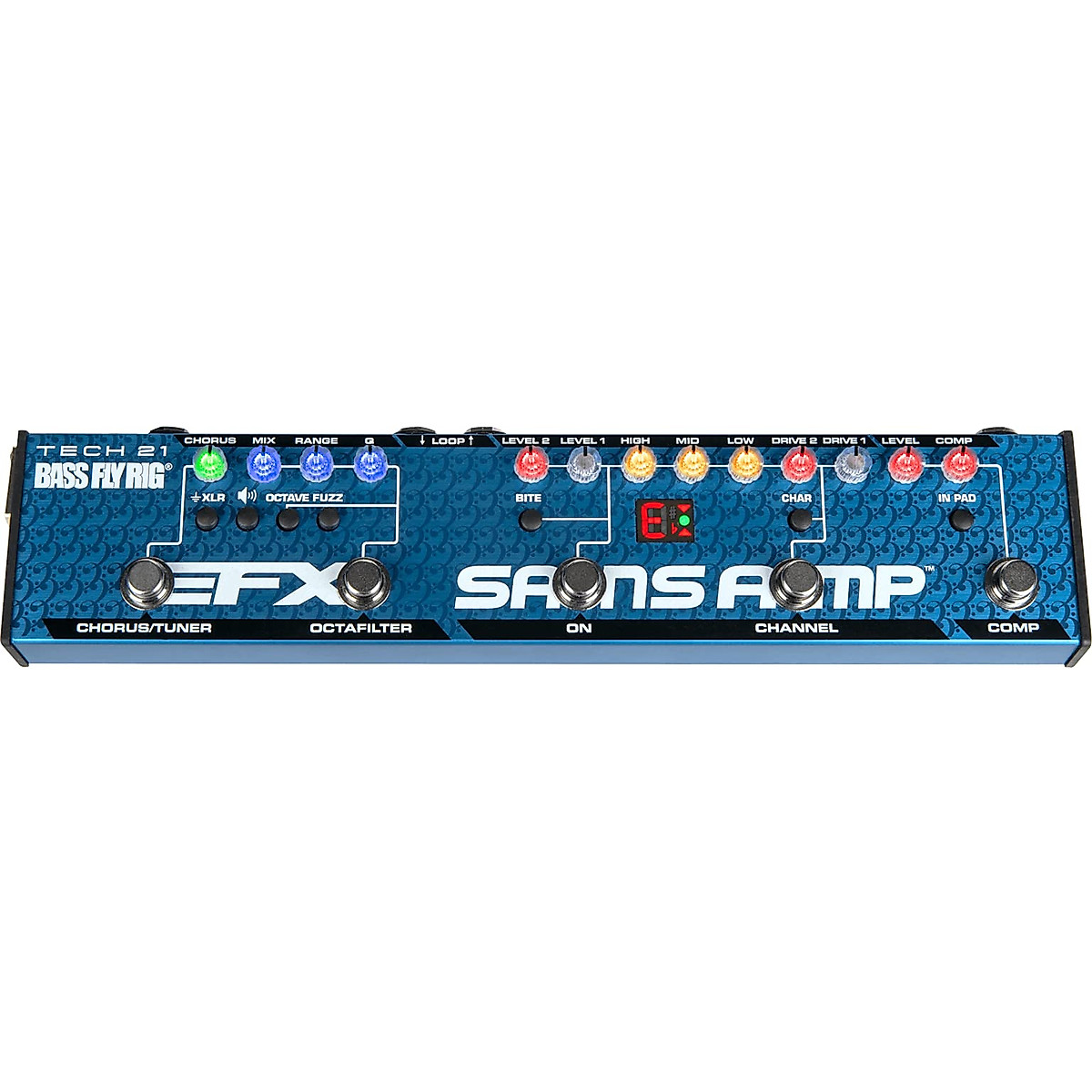 Briskdrop Tech 21 Bass Fly Rig V2 Bundle with 3 MXR Patch Cables(BassFlyRigV2Bundle)