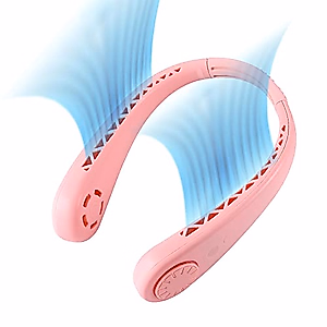 AMBAYZ Leafless Hanging Neck A8 Mute Small Fan Lazy USB Outdoor Sports Fan/a