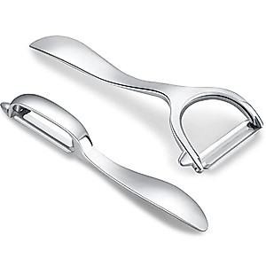 Set of 2 Stainless Steel Vegetable Peeler,Y-Shaped and I-Shaped Stainless Steel Peelers For Potatoes, All Fruits & Veggies¡­