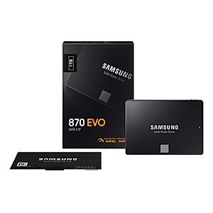 Samsung 870 EVO 1TB SATA 2.5" Internal Solid State Drive (SSD) (MZ-77E1T0)
