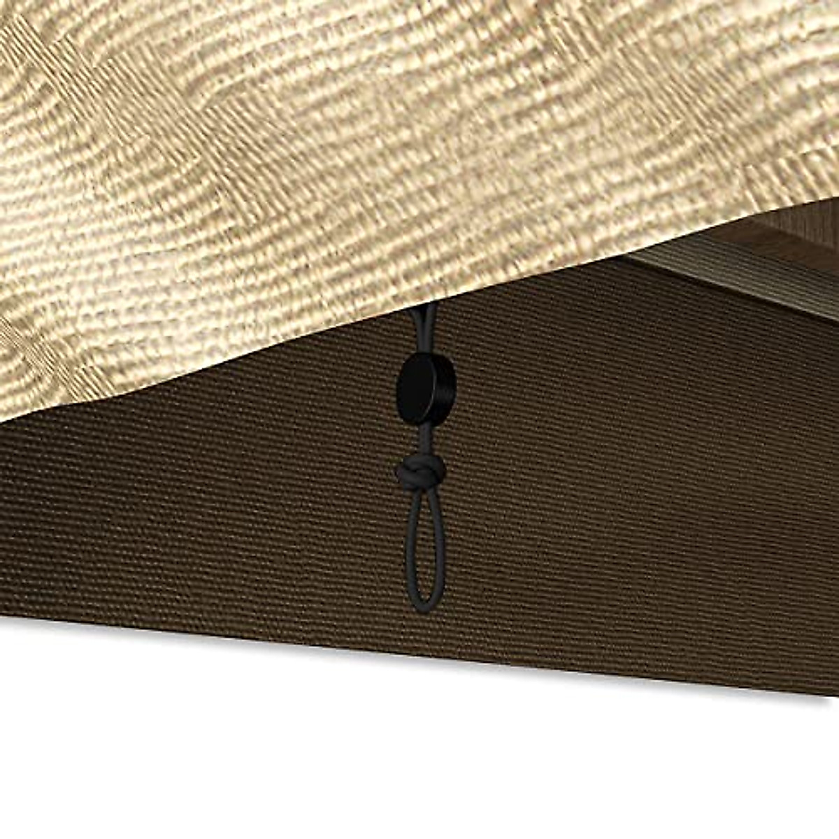 Home-Complete Outdoor Cover for Loveseat, Sofa, Bench- 58 Inch Heavy Duty Water Resistant Patio Furniture Protective Cover with Vent and Custom Fit