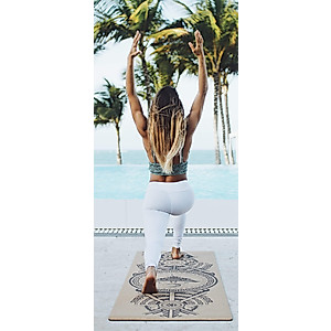 2nd Wind - Stingray - Cork Yoga Mat