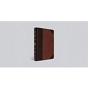 ESV Large Print Wide Margin Bible (TruTone, Brown/Cordovan, Portfolio Design)
