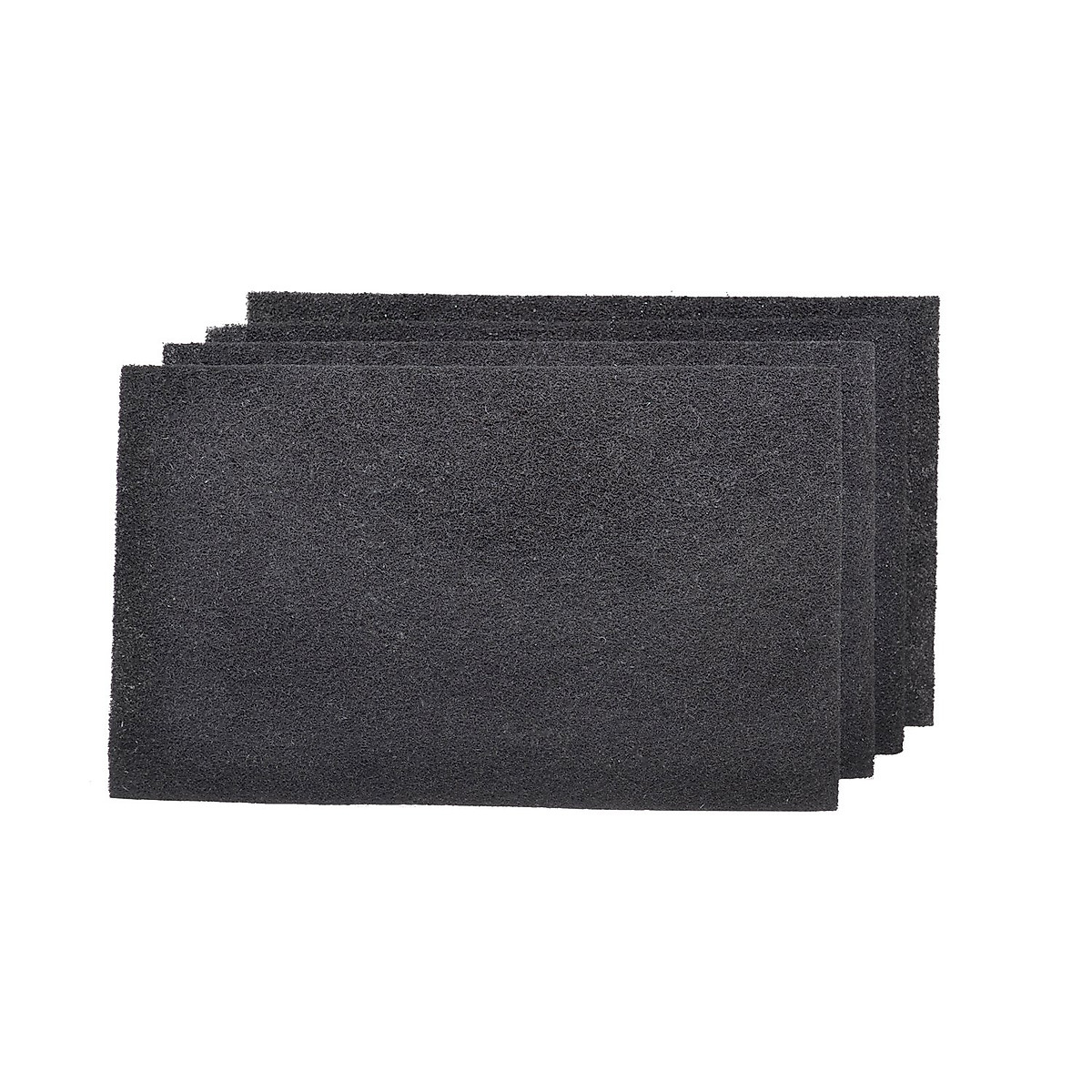 HQRP 4-Pack Carbon Filter compatible with GermGuardian FLT4100 True Hepa Filter E, Part FLT11CB4 Replacement, fits AC4100, AC4150PCA, AC4150BCA models