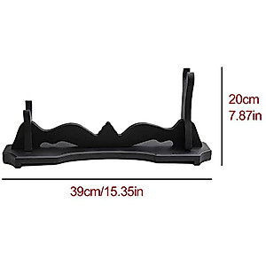 LUCKNIGHT Display Stand Sword Holder Table Stand Samurai Master Sword Display Holder Sword Rack Sword Stand
