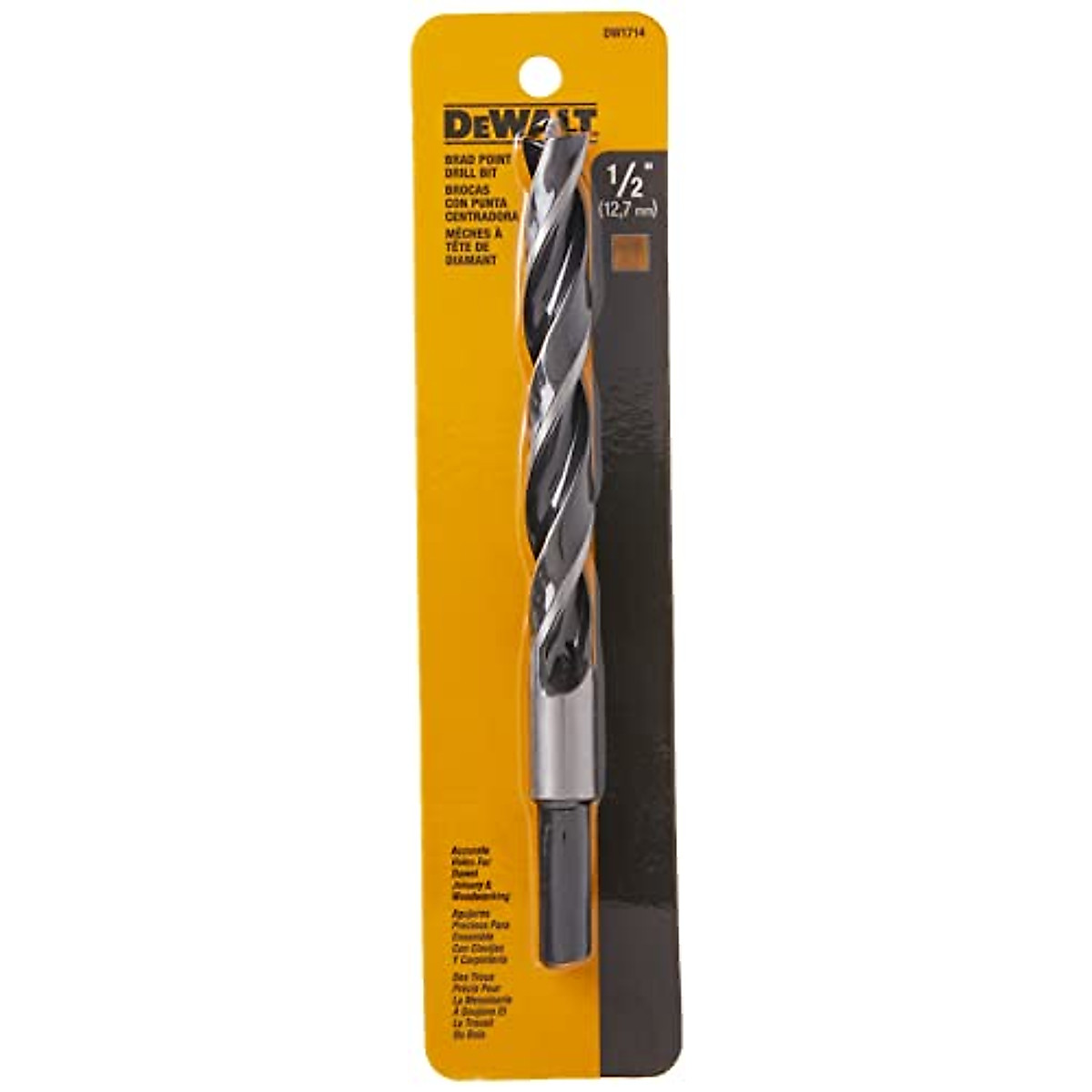 DEWALT DW1714 1/2-Inch Brad Point Bit