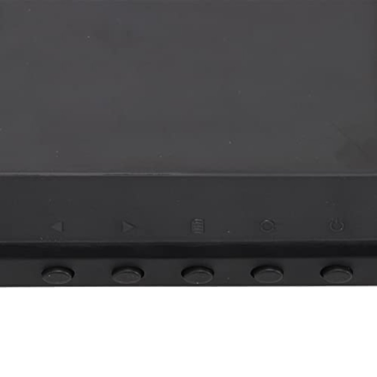 Shanrya VGA AV BNC USB DC Input Monitor, ABS 12.1in TFT LED Monitor Multifunctional 100‑240V Easy Installation Clear Picture for Computers (US Plug)