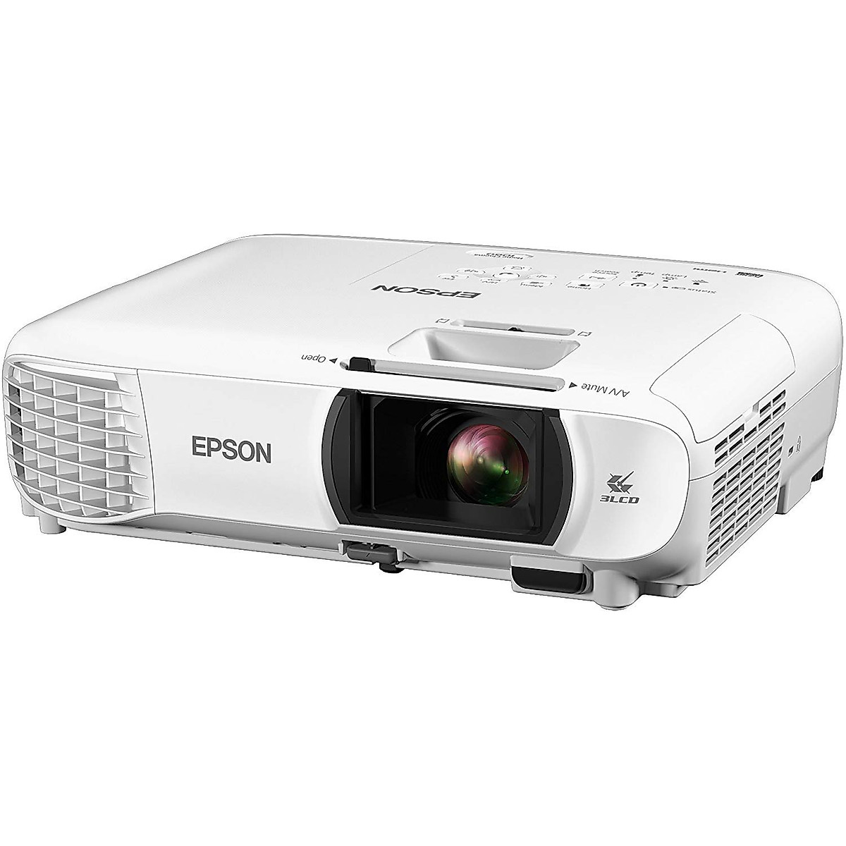 Epson Home Cinema 1060 Full HD 1080p 3,100 Lumens Color Brightness (Color Light Output) 3,100 Lumens White Brightness (White Light Output) 2x Hdmi (1x Mhl) Built-in Speakers 3lcd Projector