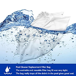 Alocs 99954305-R1 Filter Bag Replacement Compatible with Maytronics Dolphin Deluxe 4, Deluxe 5, DX6 Robotic Pool Cleaners Filter Fine Bag