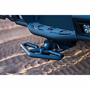 Universal Hitch Step | 18" Wide Paddle Step | Steel Construction | Textured Surface | Includes Hitch Pin and Stabilizer Plate | ORWORKS