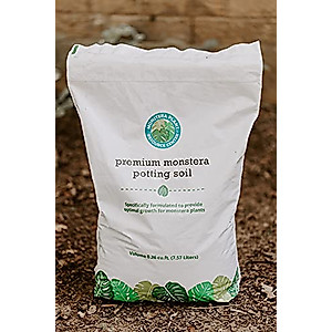 Premium Monstera Potting Soil - Quick Drain Potting Soil for Monstera Deliciosa/Swiss Cheese Plant