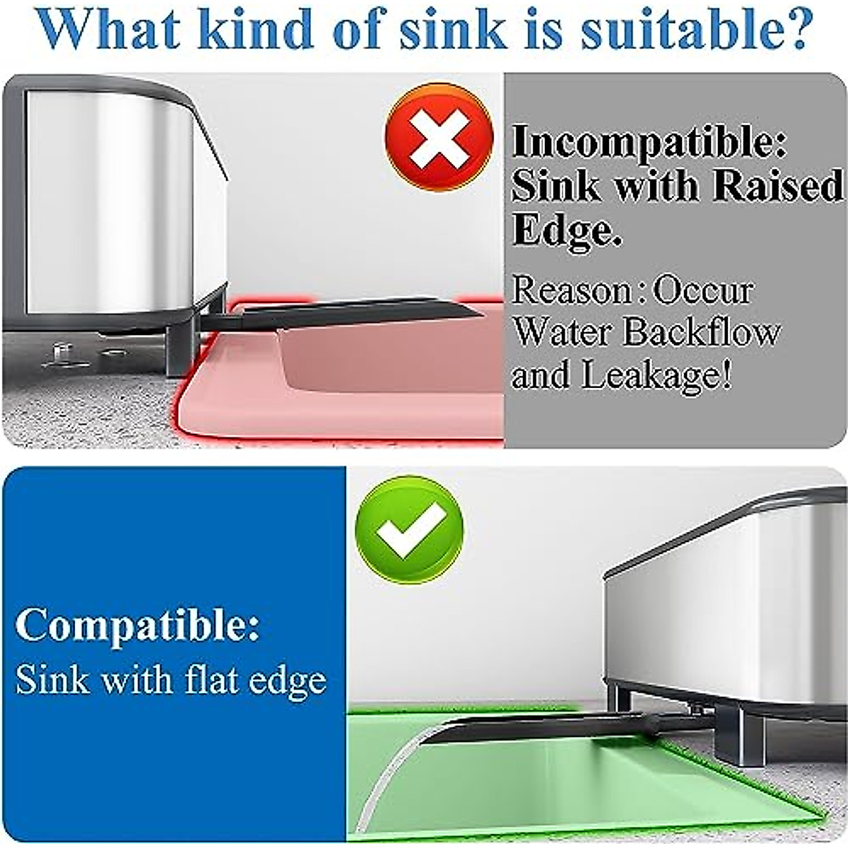 Aluminum Dish Drying Rack for Kitchen Counter - Rustproof Large Dish Racks, Expandable Sink Dish Strainers with Utensil Holder and Drainboard, Silver