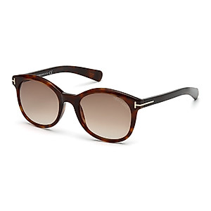 Tom Ford FT0298 Sunglasses 52F Dark Havana