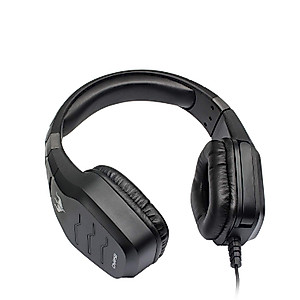 HUIJIN P50 Wired Gaming Headset Headphones 3.5 mm Jack with Adjustable Microphone Noise Cancelling Headphone for Ps4，Mobile Phone,iPod and Tablet