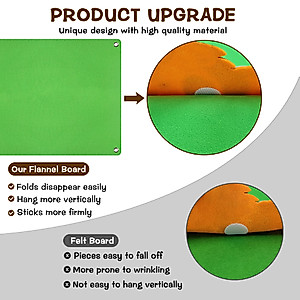 Craftstory 47 Pcs Farm Animals Toys Flannel Felt Board Story Sets for Toddlers Kids 47 Pieces Farm Barnyard Toys Interactive Montessori Sensory Busy Board Arts Crafts Gifts for Kids