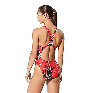 Speedo Women's Swimsuit One Piece ProLT Super Pro Printed Adult Team Colors