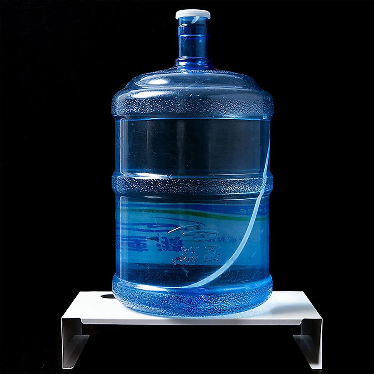 Iron Monitor Riser Stand for Desk TV/Screen/PC/Printer/Laptop Ergonomic Display Support Bracket for Home and Office (White)