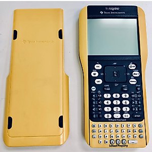 Texas Instruments TI Nspire Graphing Calculator with Nspire & TI-84 Plus Keypads - Yellow "School Edition"