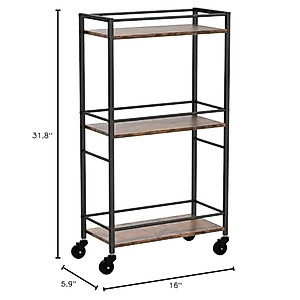 ALLOSWELL Slim Rolling Cart