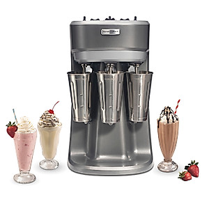 Hamilton Beach HMD400 120V Triple Spindle Commercial Drink Mixer