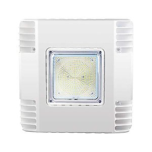OSTEK LED Gas Station Canopy Light, 150W Carport Ceiling Light 5700K, Outdoor Rated (600W HID/HPS Equivalent), 90-277V IP65 DLC & UL Listed
