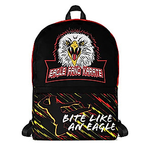Ripple Junction Cobra Kai Eagle Fang Backpack Officially Licensed