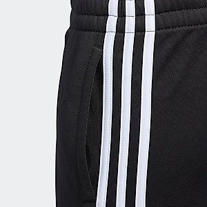 adidas boys Active Sports Athletic Tricot Jogger Track Pants, Iconic Black, Small US