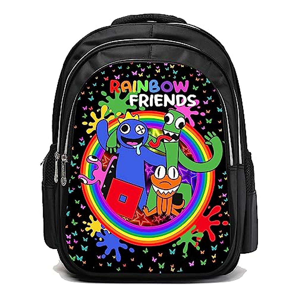 Rainbow friends Backpack Gift Novelty Backpack Portable Large Capacity Packsack 16Inch