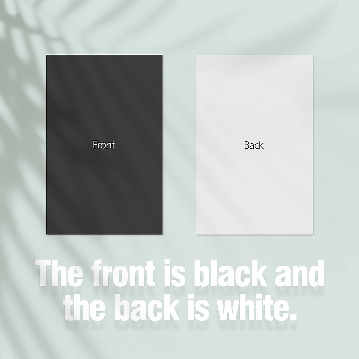 Golden State Art, Pack of 25 11X17 Black Uncut Mat Boards, Great for Photos, Pictures, Frames, Acid-Free, White-Core