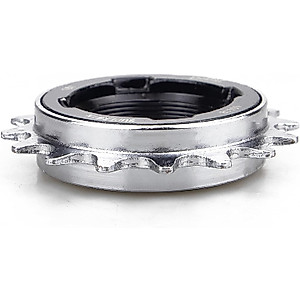 ZUKKA Single-Speed Bike Freewheel,18 Teeth Bicycle Flywheel,Compatible 1/2 x 1/8 One-Speed Cycling Replacement Accessory