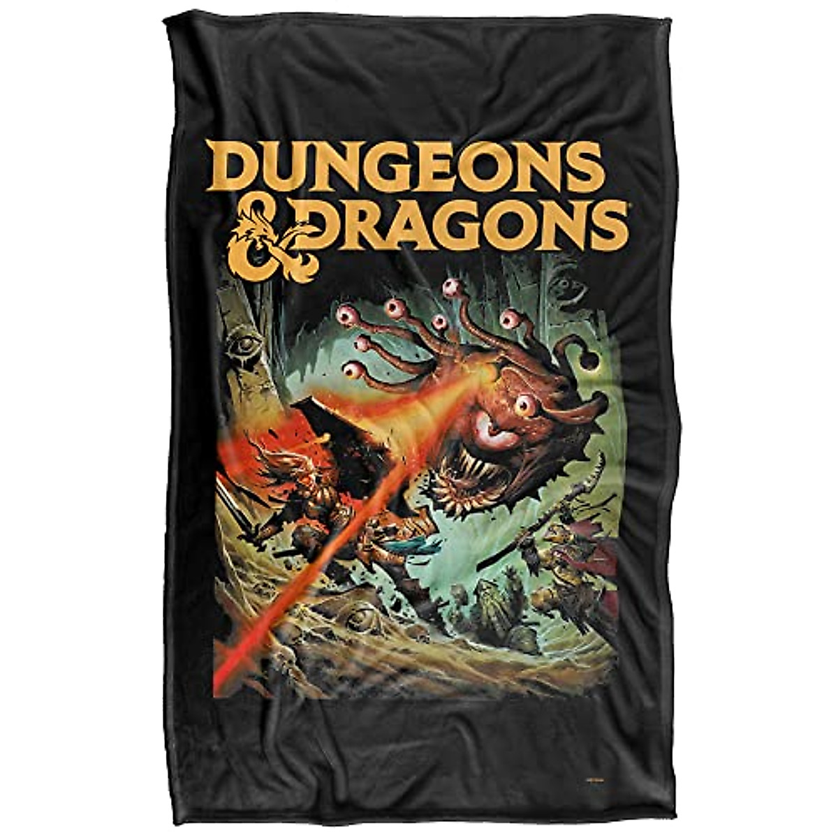Dungeons and Dragons Beholder Strike Silky Touch Super Soft Throw Blanket 36" x 58"