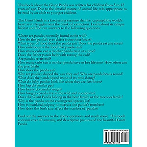 A Book For Kids About Pandas: The Giant Panda Bear