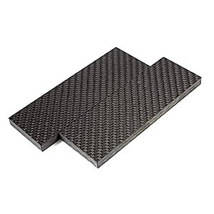 3K Carbon Fiber Knife Scales - Pair