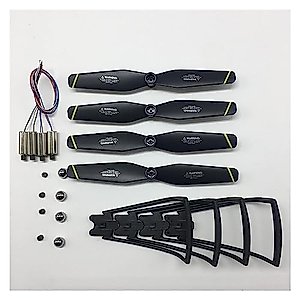 XUCHIL SG700 S169 SG700-D Drone RC Quadcopter Spare Parts Fold Wing Arm Include Gears LED Axis Motor Set Upgrade Bearing Etc Part Kit (Color : 8620 Version motor-12, Size : .)