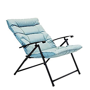 Sun-Ray 213028 Folding Chairs with Cushions and Table, Aqua