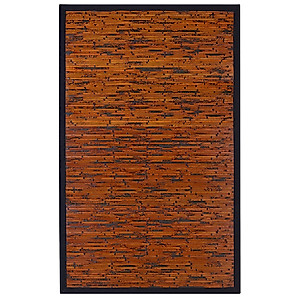 Anji Mountain 5-Foot-by-8-Foot Natural Fiber Rug, Cobblestone