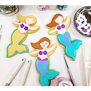 Mermaid Cookie Cutter, 4.5" Made in USA by Ann Clark