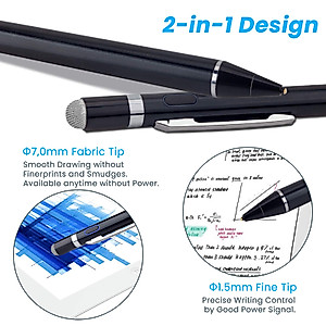 Stylus Pen for Kindle Fire HD Tablet, EDIVIA Digital Pencil with 1.5mm Ultra Fine Tip Pen for Kindle Fire HD Tablet Stylus, Black