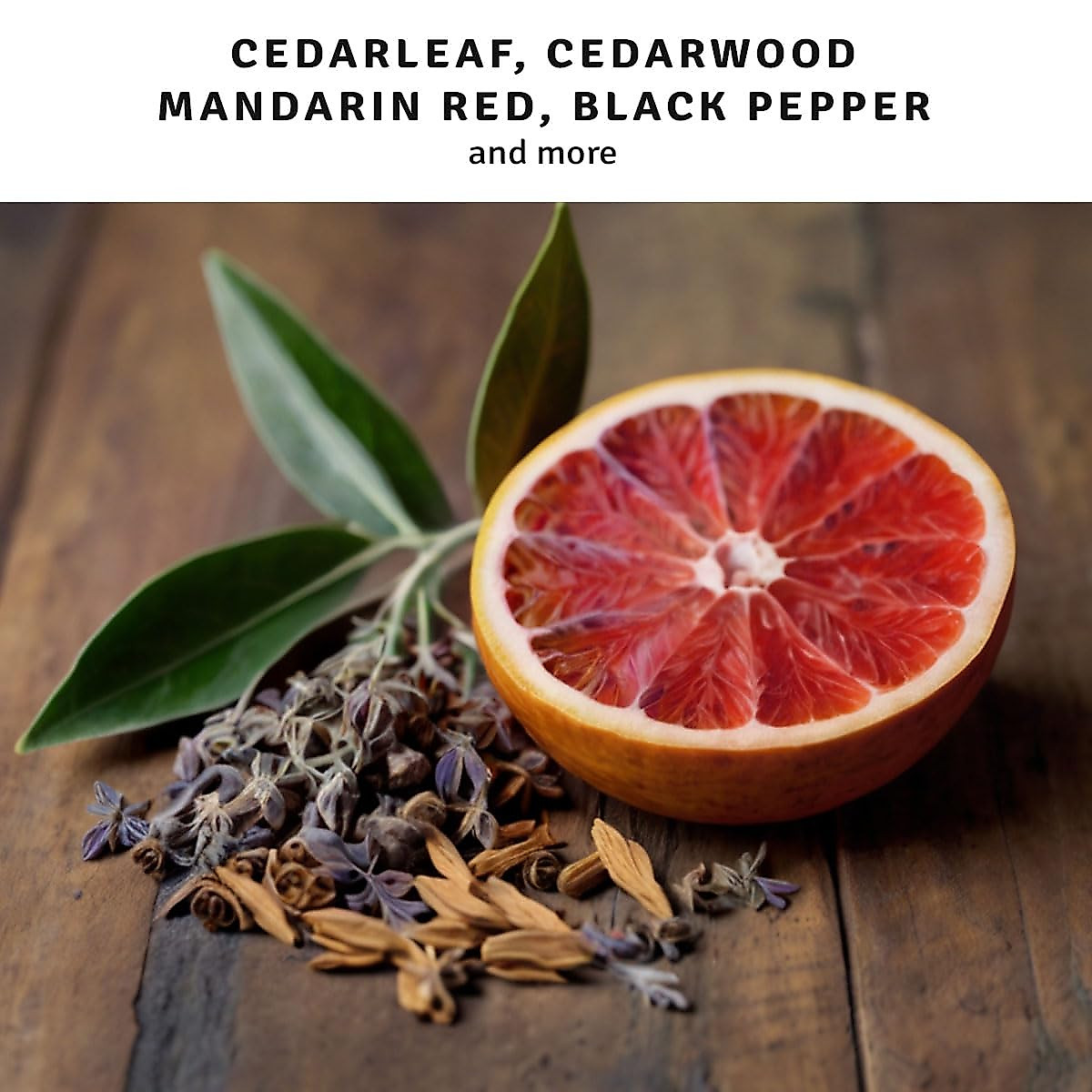 Herban Cowboy Forest Men's Cologne with Hints of Cedar, Mandarin, and Black Pepper (1.7 fl oz)