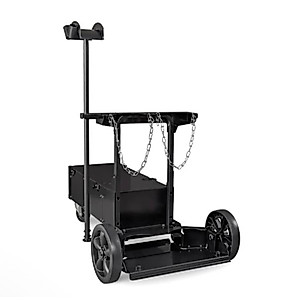 MILLER MULTIMATIC 255 PULSED MULTIPROCESS WELDER W/RUNNING GEAR AND TIG KIT (951768)