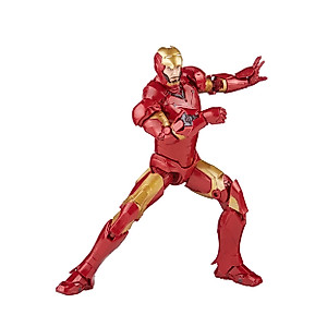 Marvel Hasbro Legends Series 6-inch Scale Action Figure Toy Iron Man Mark 3 Infinity Saga Character, Premium Design and 5 Accessories