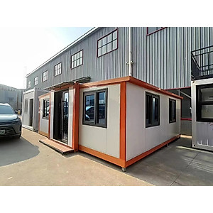 Generic Manufacturer 40FT Homes prefab Steel Expandable Container Houses Extendable Foldable Container House Including bedrooms, Kitchen, Bathroom and a Free TV