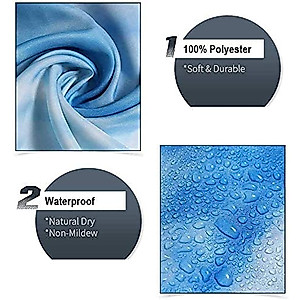 4PCS African American Woman Shower Curtain Set for Bathroom with Rugs and Accessories Sets Include Black Girl Bathroom Shower Curtain Set & 3 Non-Slip Bath Mat (Purple)