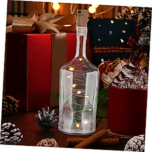 IMIKEYA 6 Pcs Cork String Lights Party Atmosphere Lamp Garden Light Decor Outdoor Light Decorative Light Party Light