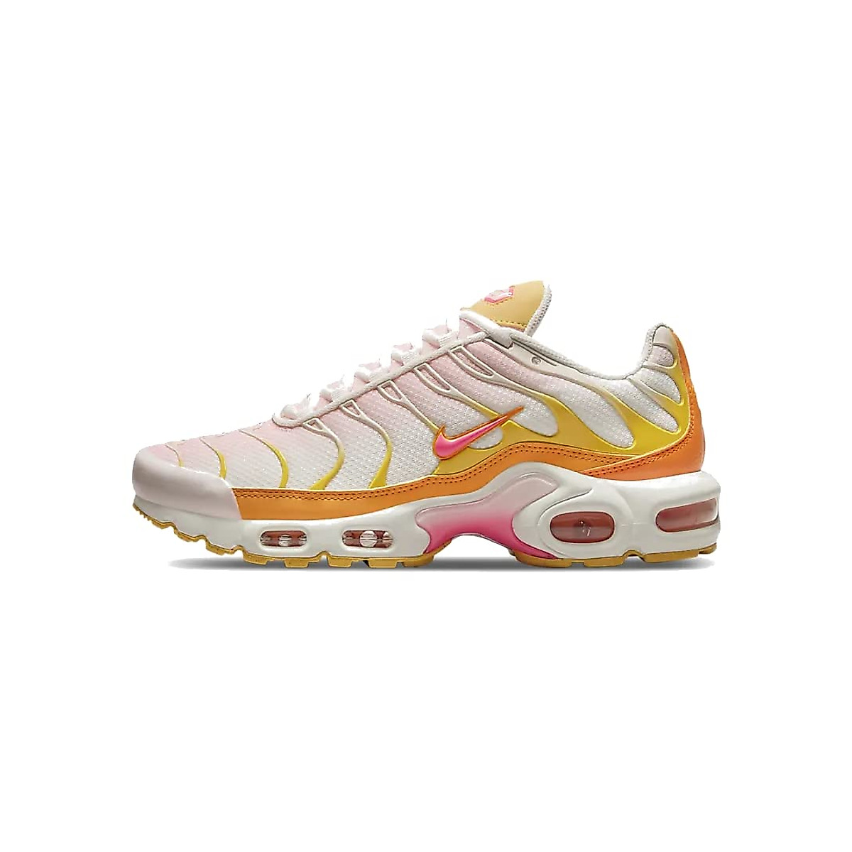 Women's Air Max Plus - Size 7 US - Sail/Hyper Pink-Solar Flare