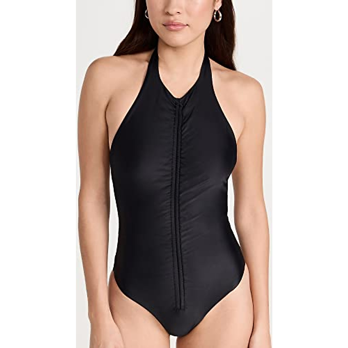 JADE Swim Women's Kenna One Piece, Black, XS