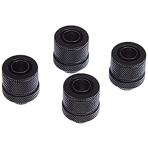 Corsair Hydro X Series Xf Compression 10/13mm (3/8"/ 1/2") ID/OD Fittings Four Pack, Black, Model Number: CX-9051002-WW