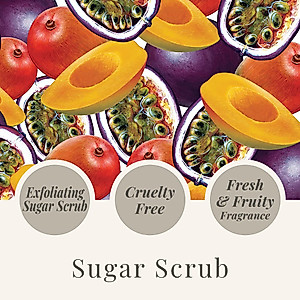 Tropical Fruits Gentle Exfoliating Mango & Passionfruit Sugar Scrub 2 x 550g
