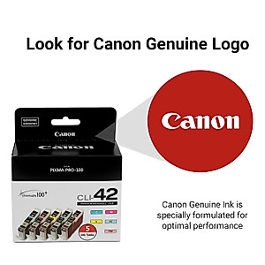 CanonInk CLI-42 5-Pack Value Ink Compatible to PIXMA PRO-100 for Printer